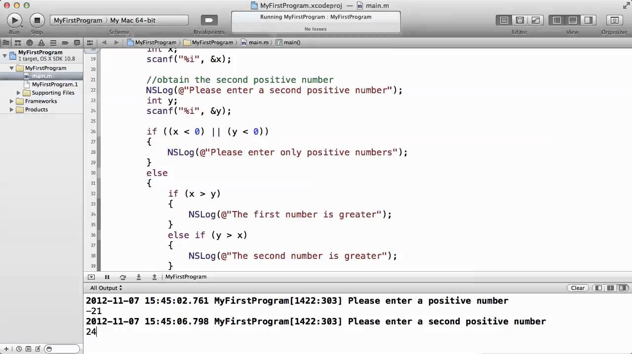Objective C Tutorials   30   Problem and Solution 4