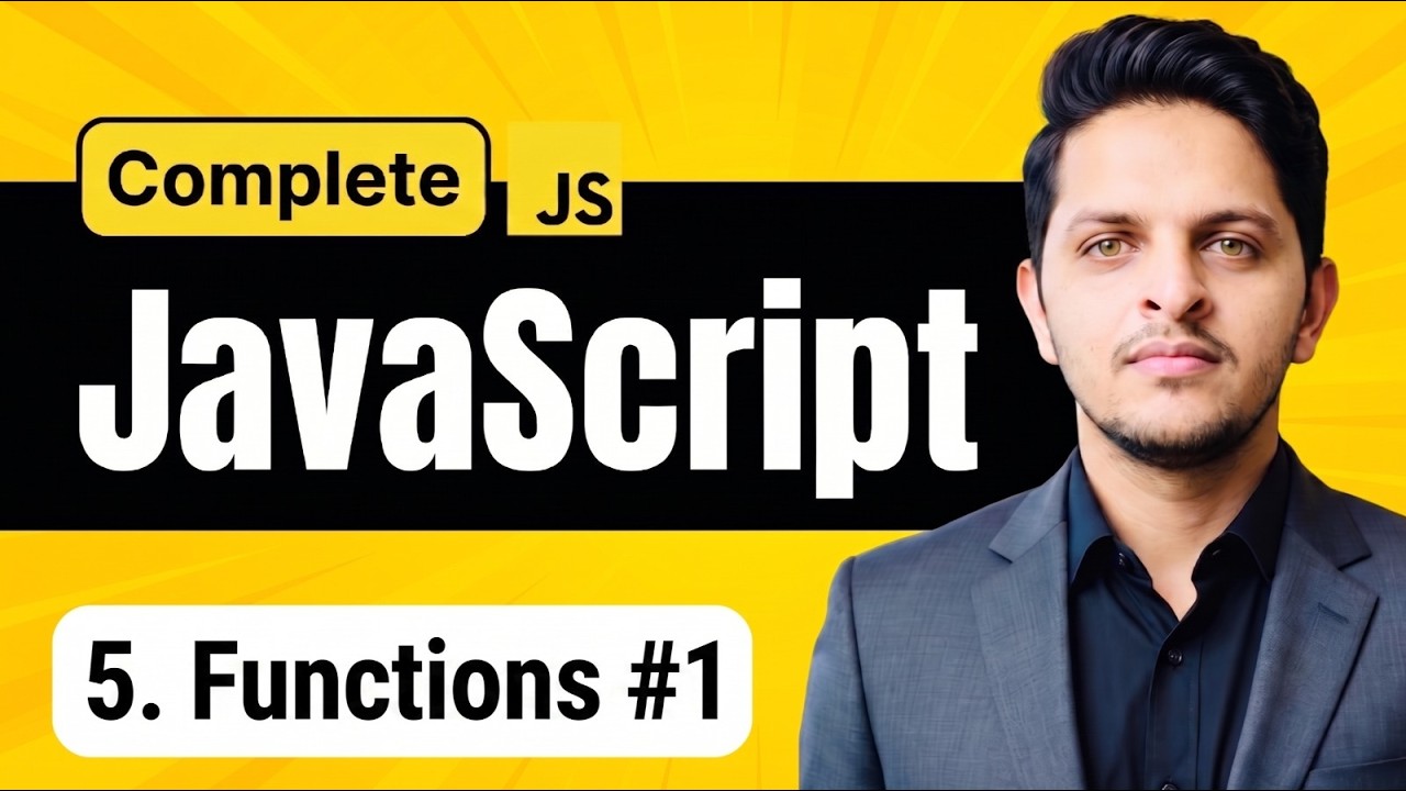 JavaScript Functions Part 1: Creating and Calling Functions | Step-by-Step Guide - Part #5