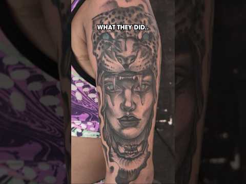 When Other Artists Try To Copy Your Tattoos SMHβ¦ π€¦π»ββοΈ #tattooartist #shorts