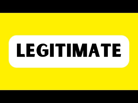 How to Pronounce Legitimate (Correctly)