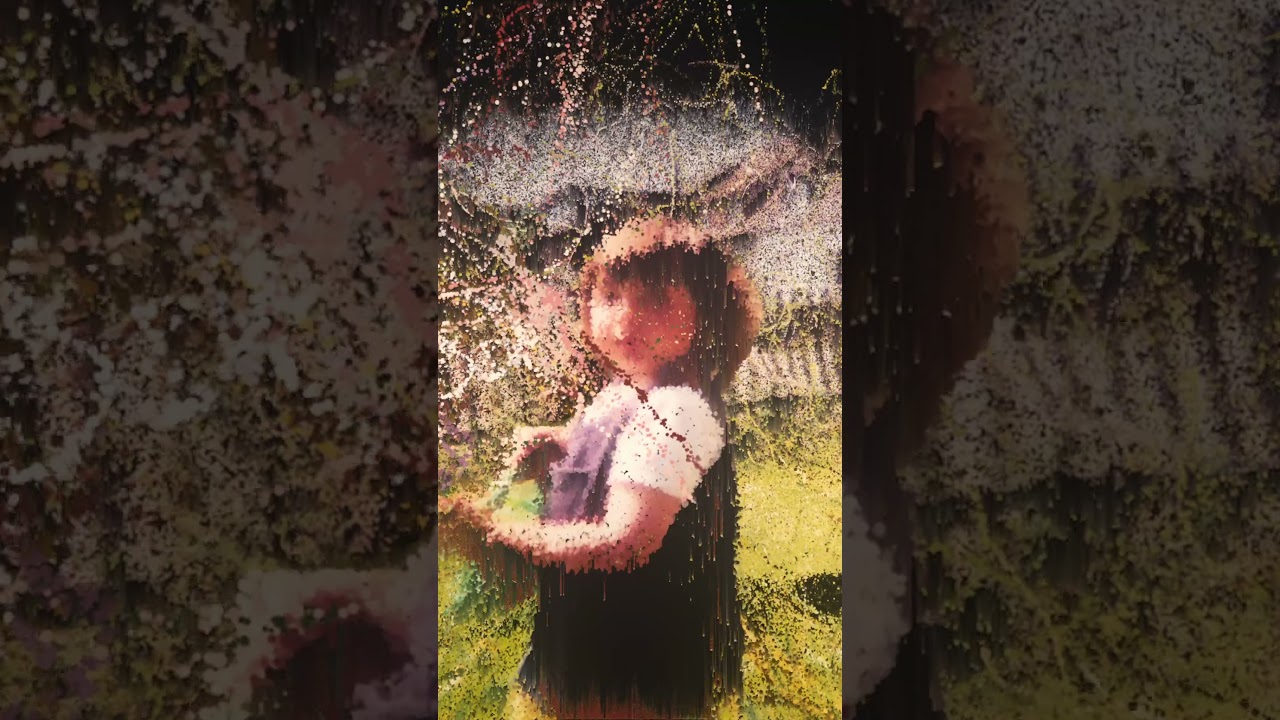 Mesmerizing Point Cloud Animation in Blender 3D #shorts #blender #3d