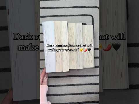 DARK ROMANCE BOOKS THAT WILL MAKE YOUR TOES CURL ๐ค๐ถ๏ธ