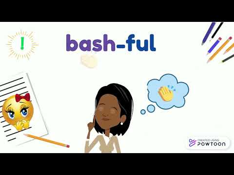 The Word of The Week: Bashful!