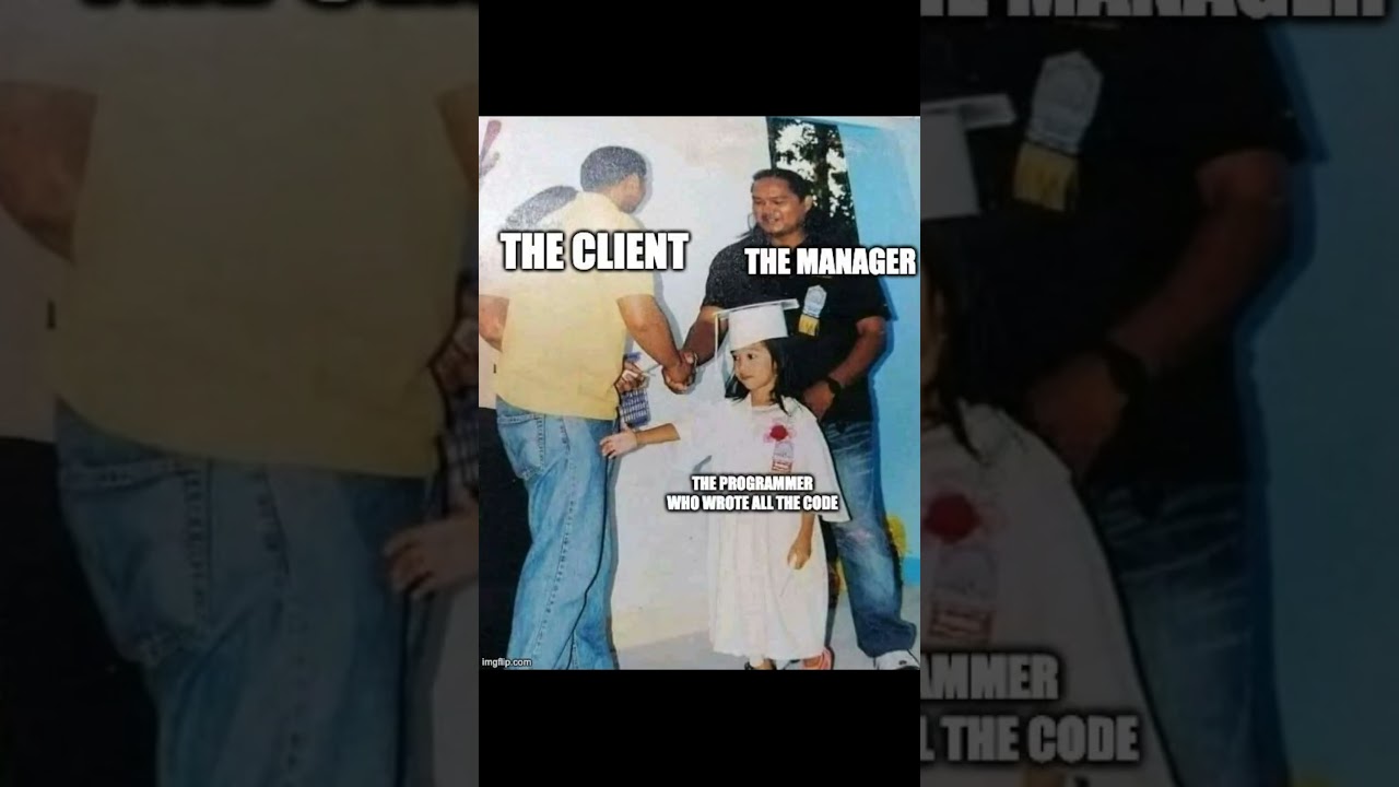 Programmers carrying the entire company #programmerhumor #shorts #short