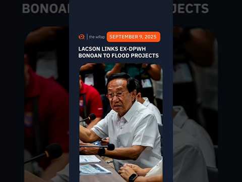 Lacson links ex-DPWH chief Bonoan to 'growing family business' of flood ...