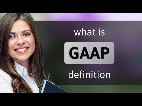 Gaap — what is GAAP meaning