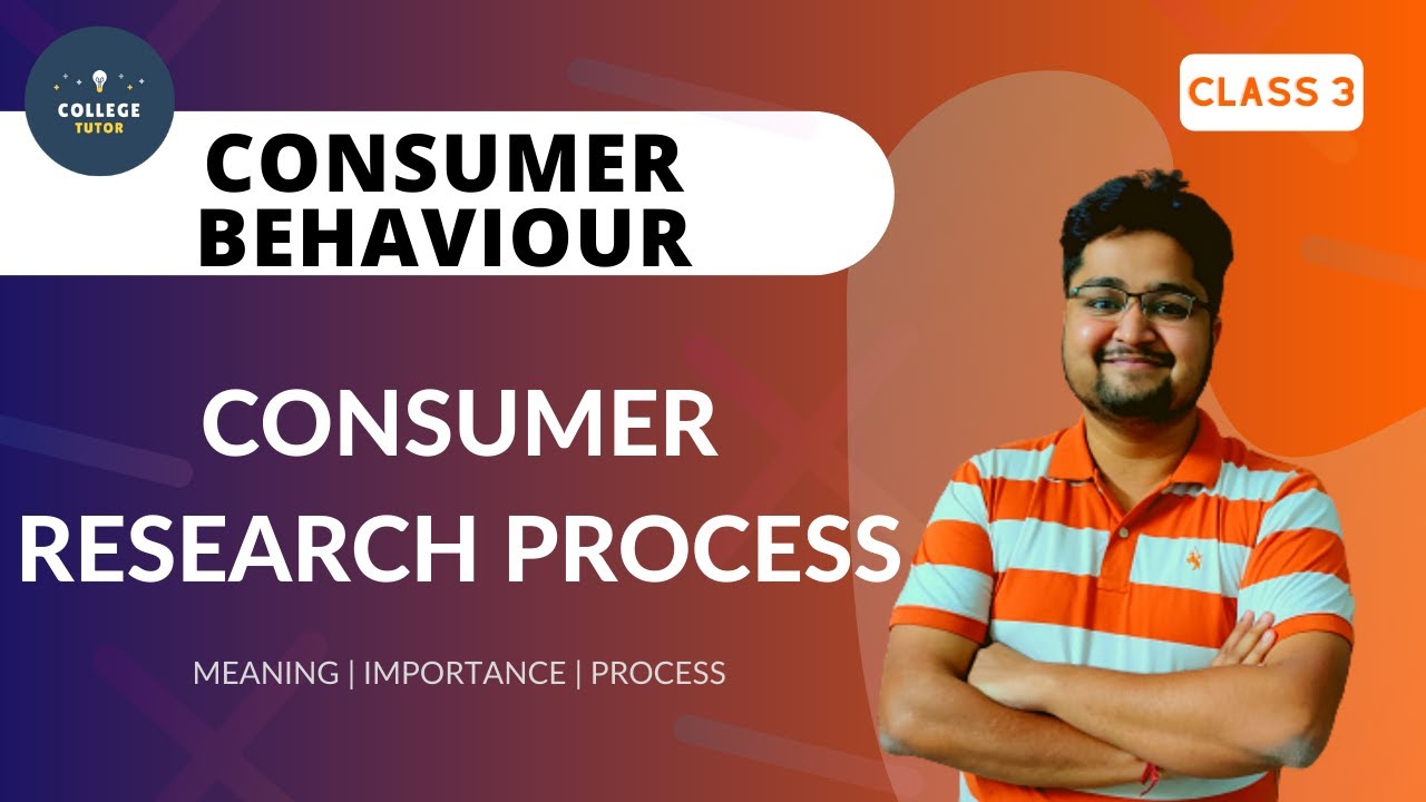 Consumer Research | Introduction | Process | Importance | Consumer Behaviour | CLASS 3