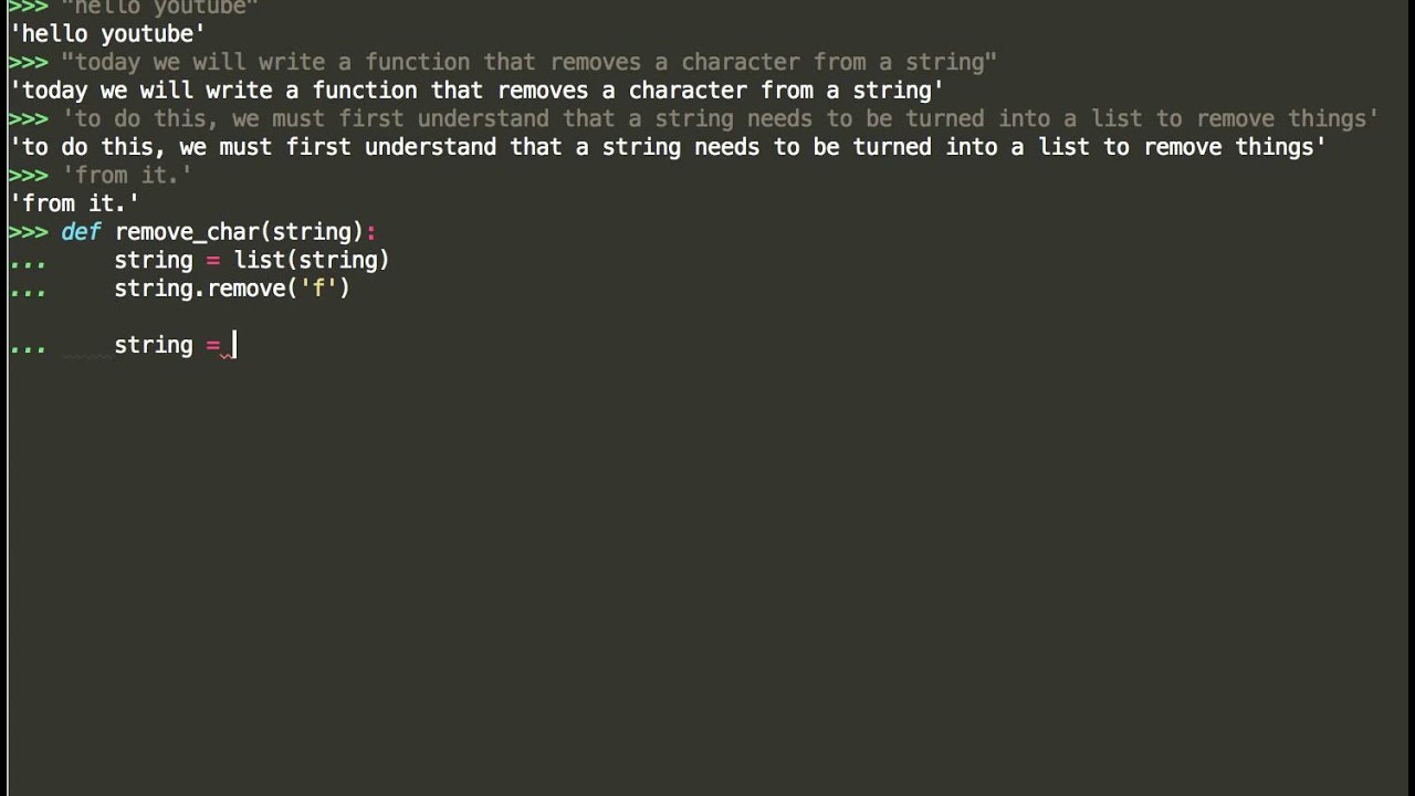 How to remove a specific character from a String in Python