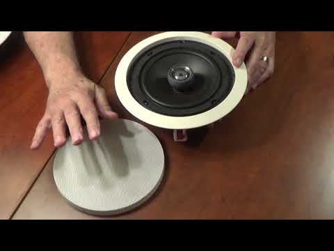 OSD Audio Tech Tip: Removing Grills from In-Ceiling Speakers, Comparing Trimless vs Standard Trim