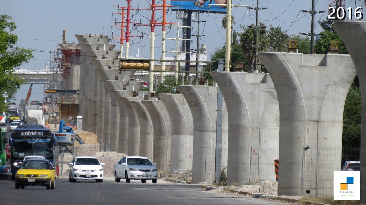 Construcción Línea 3 Tren Ligero