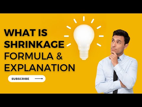 What is Shrinkage | Planned Shrinkage | Unplanned Shrinkage | Explained in Hindi | Formula