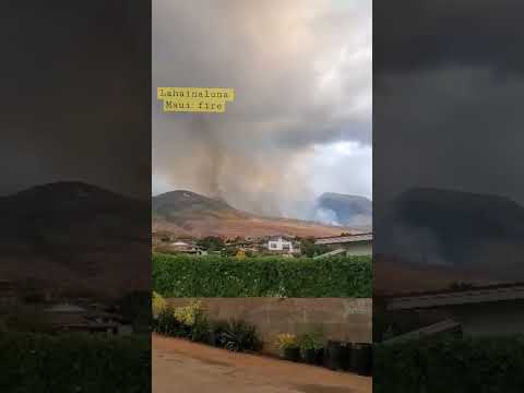 Lahainaluna. Maui. Fires #allanakate ##maui