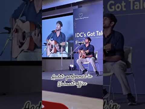 Aadat - performed in walmart office event