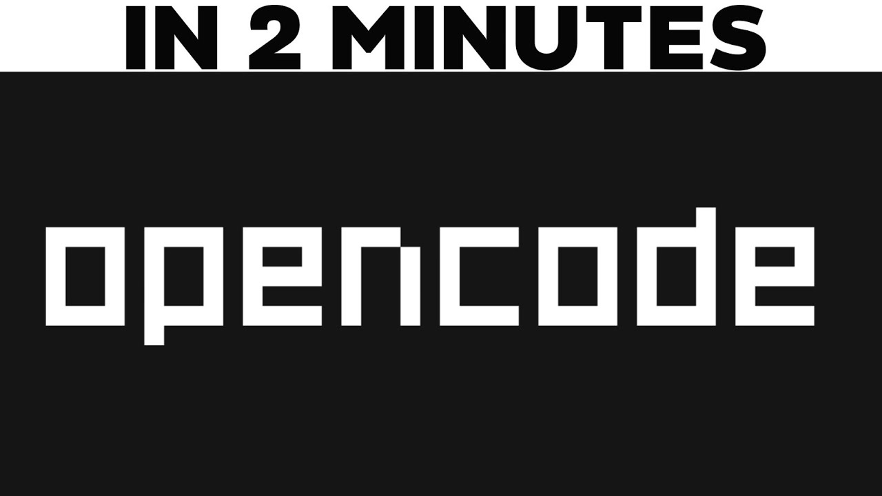 OpenCode In 2 Minutes explained...