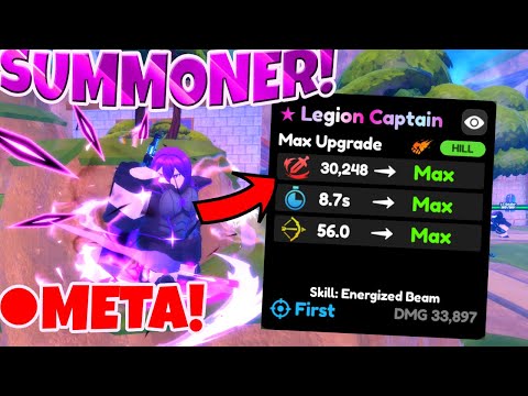 [SUMMOMER] I just OBTAINED EVO LEGION CAPTAIN in Anime Defenders! Best SUMMONER..??