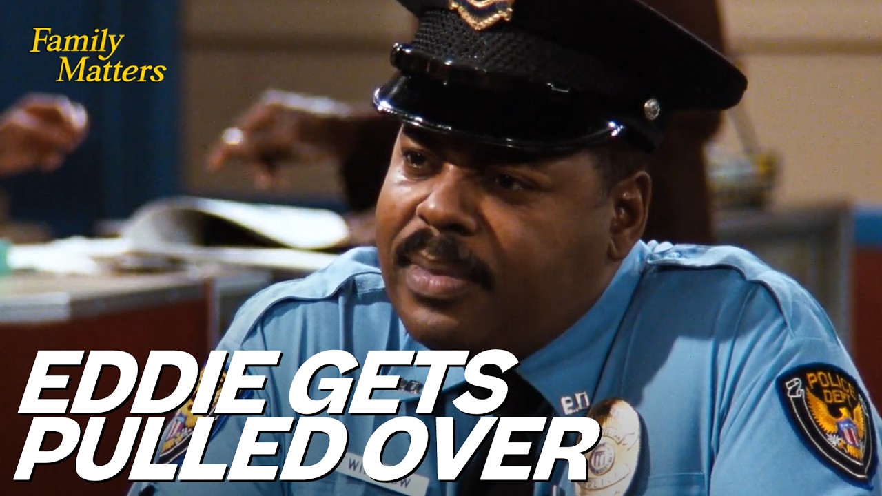 Eddie Gets Pulled Over | Family Matters