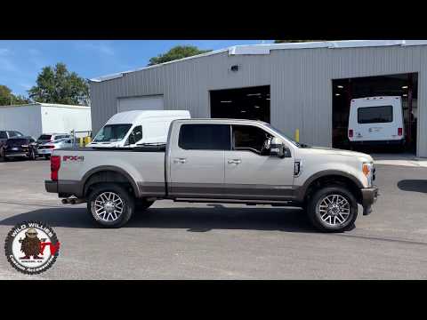 Before & After Ford F250 ReadyLIFT level Kit 35X12.50” Toyo Open Country AT2 Tires