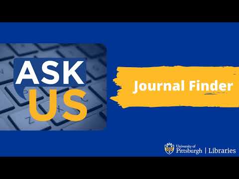 Journal Finder