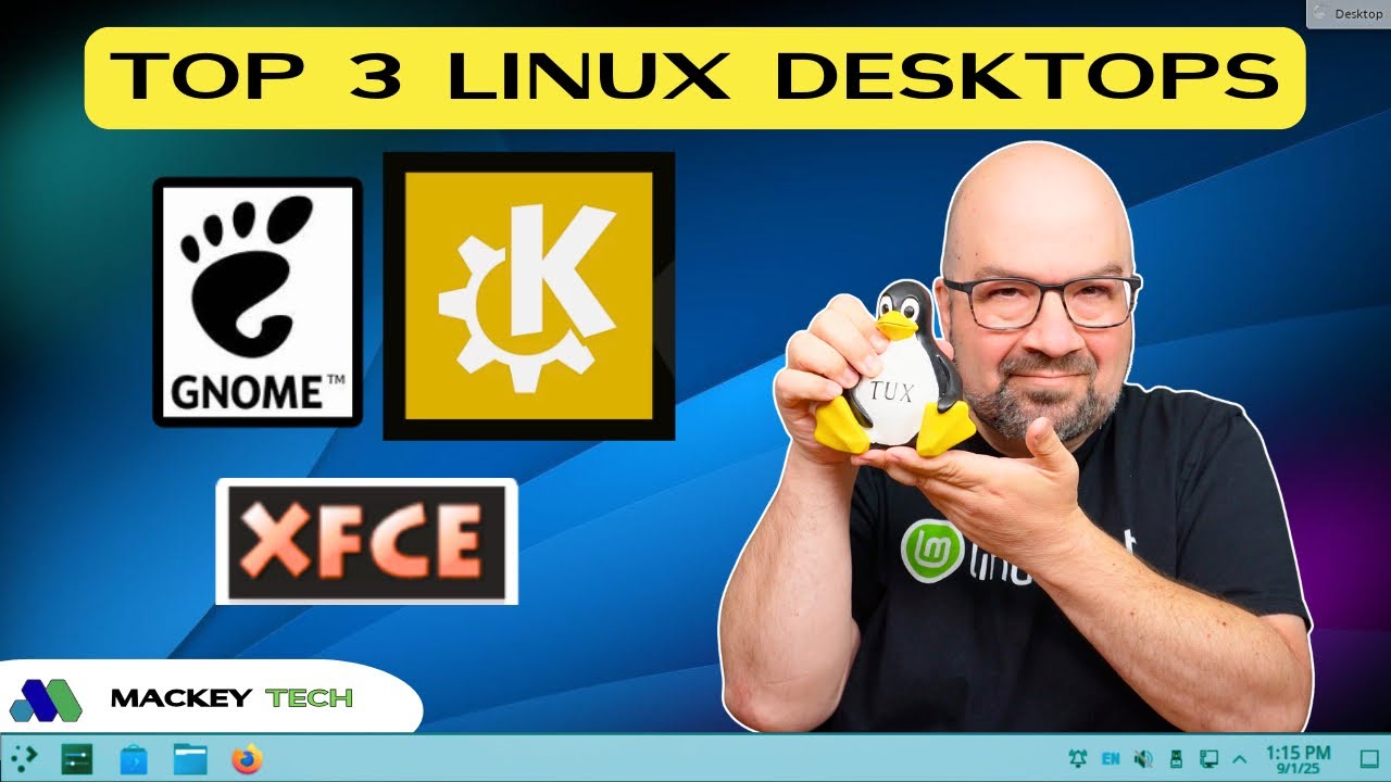 Which Linux Desktop Should You Choose? I Compare GNOME, KDE & XFCE 😎