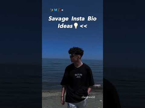 savage insta bio ideas # Instagram#bio #attitude #sigma