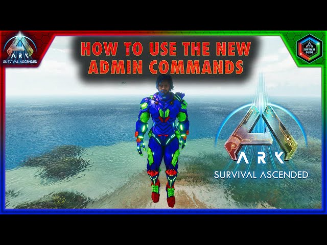 All ARK Survival Ascended console commands