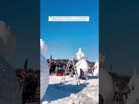 Minnesota Snow Sculpting Championship | Stillwater, MN #minnesota