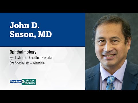 Dr. John Suson, ophthalmologist