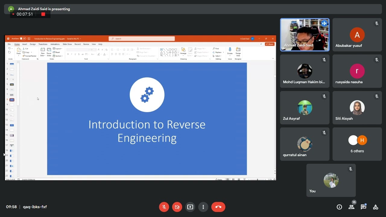 REVERSE ENGINEERING - CTF WORKSHOP SERIES 20/21