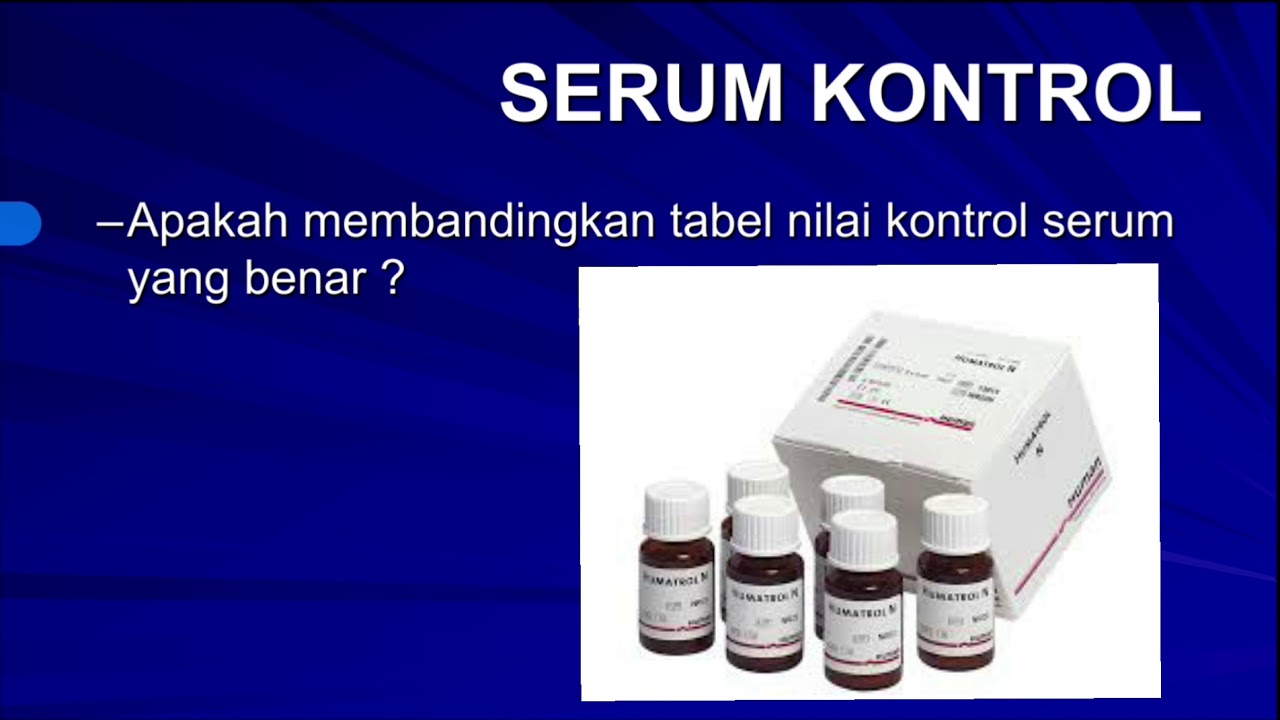 Trouble Shooting Kimia Klinik Edukasi bagi ATLM