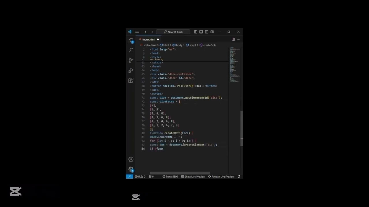 Dice Roller with HTML, CSS and Javascript  |Best Coding. #html #css #Javascript #dice Roller