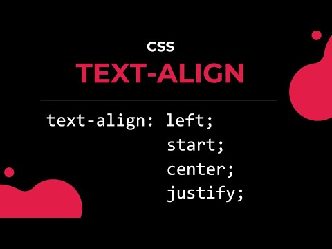 Learn CSS Text-Align in Just 2 Minutes