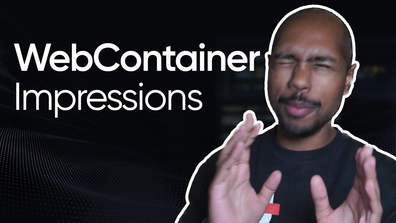 Node.js INSIDE YOUR BROWSER with StackBlitz WebContainer