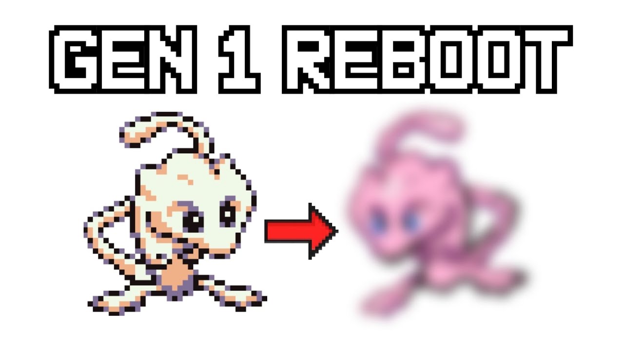 I Remade the CRAZY Gen 1 Pokemon Sprites
