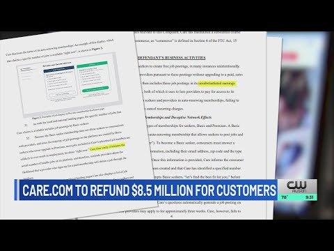 Care.com to refund $8.5M for 'deceptive' practices, FTC says