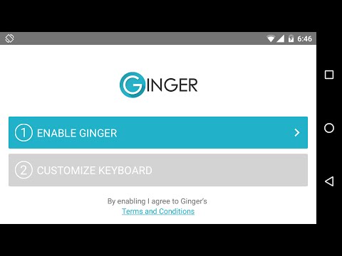 Ginger Keyboard - Easy typing