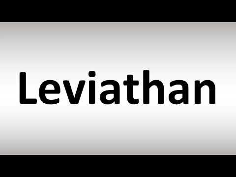 How to Pronounce Leviathan