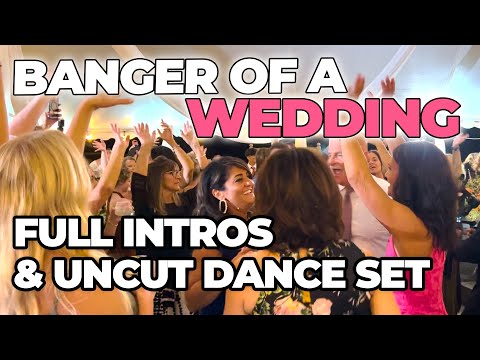 Wedding DJ Gig Log: FULL DANCE SET & INTROS (EPIC)
