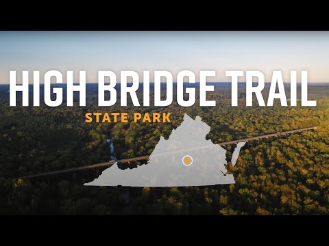 High Bridge Trail State Park - Camp Paradise to Farmville. Virginia State Parks