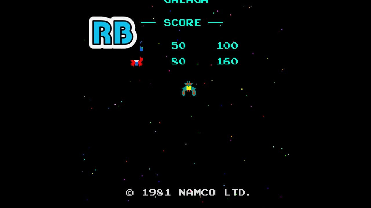 1981 [60fps] Galaga DEMO