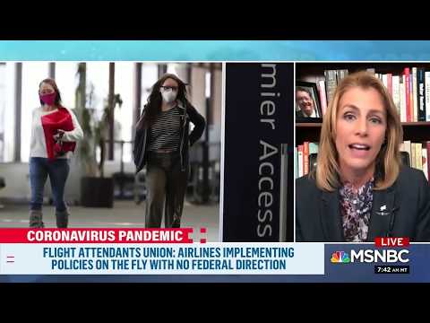 AFA with Ali Velshi (MSNBC): Airlines Implementing Policies on the Fly with No Federal Direction
