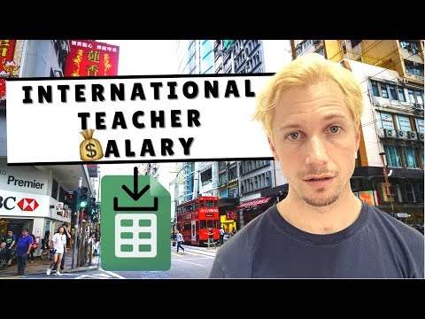 International Teacher Salary - Add To the List!