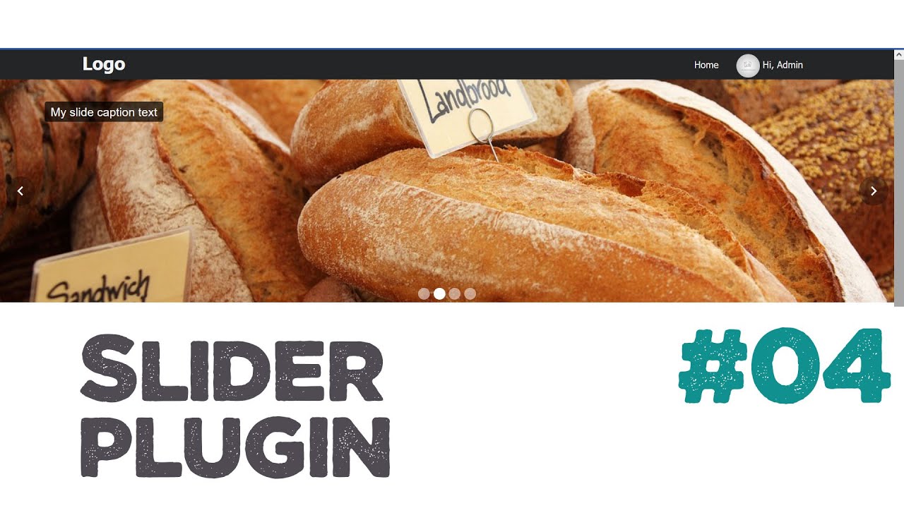 Slider plugin for thunderPHP Framework #04 | Admin UI | Quick programming tutorial