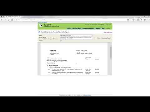 03 Viewing a Remittance Advice