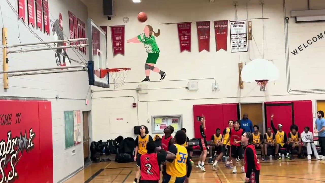 1st nd 2nd quarter- jr CW vs Newtonbrook 