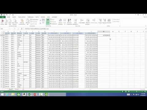 42A/42B MS OFFICE TIPS: CONVERT MILITARY DATE TO REGULAR DATE IN EXCEL