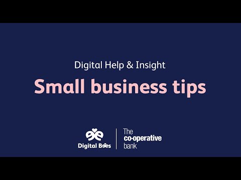 Small Business Tips | The Digital Bees | The Co-operative Bank