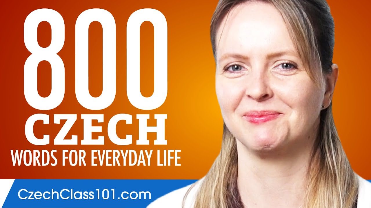 800 Czech Words for Everyday Life - Basic Vocabulary #40