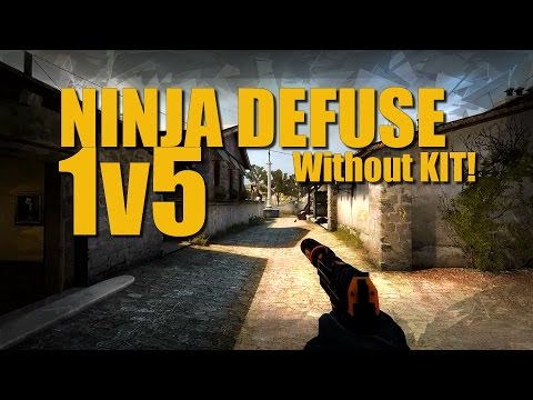 Steam Community :: Video :: CS:GO - DangeR_ 1v5 NINJA DEFUSE without kit!