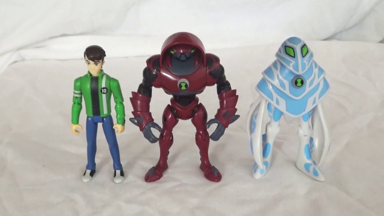 Ben 10 Action Figure Review- Ben, Water Hazard, Ampfibian