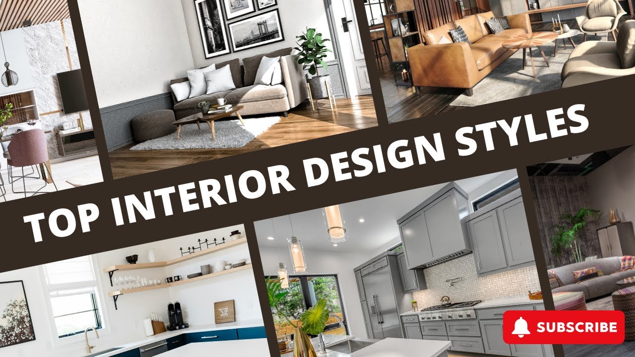 Transform Your Space with These Interior Design Tips! Top Interior design Styles Explained for you